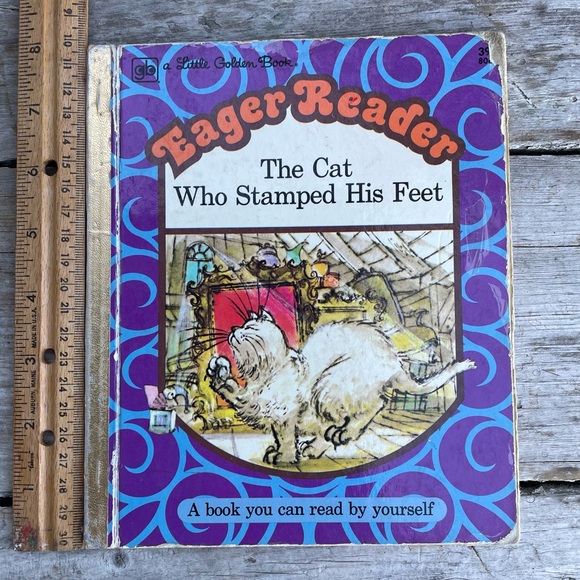 Other | Eager Reader The Cat Who Stamped His Feet Childrens Book | Poshmark